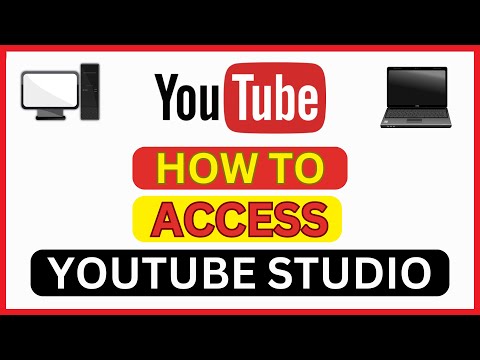 How To Access YouTube Studio Using A PC ( Browser Version) : Complete Tutorial! 👌