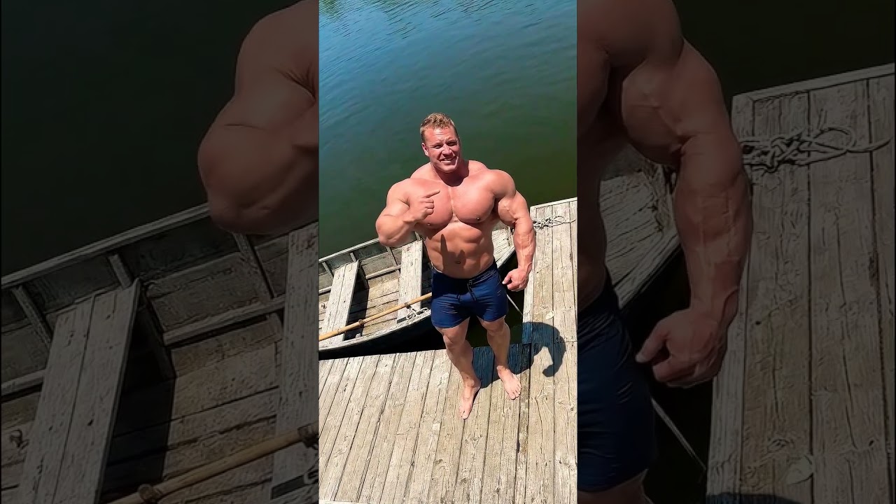 Muscles Too Big for This Boat 😂 #ai #shorts #bodybuilding