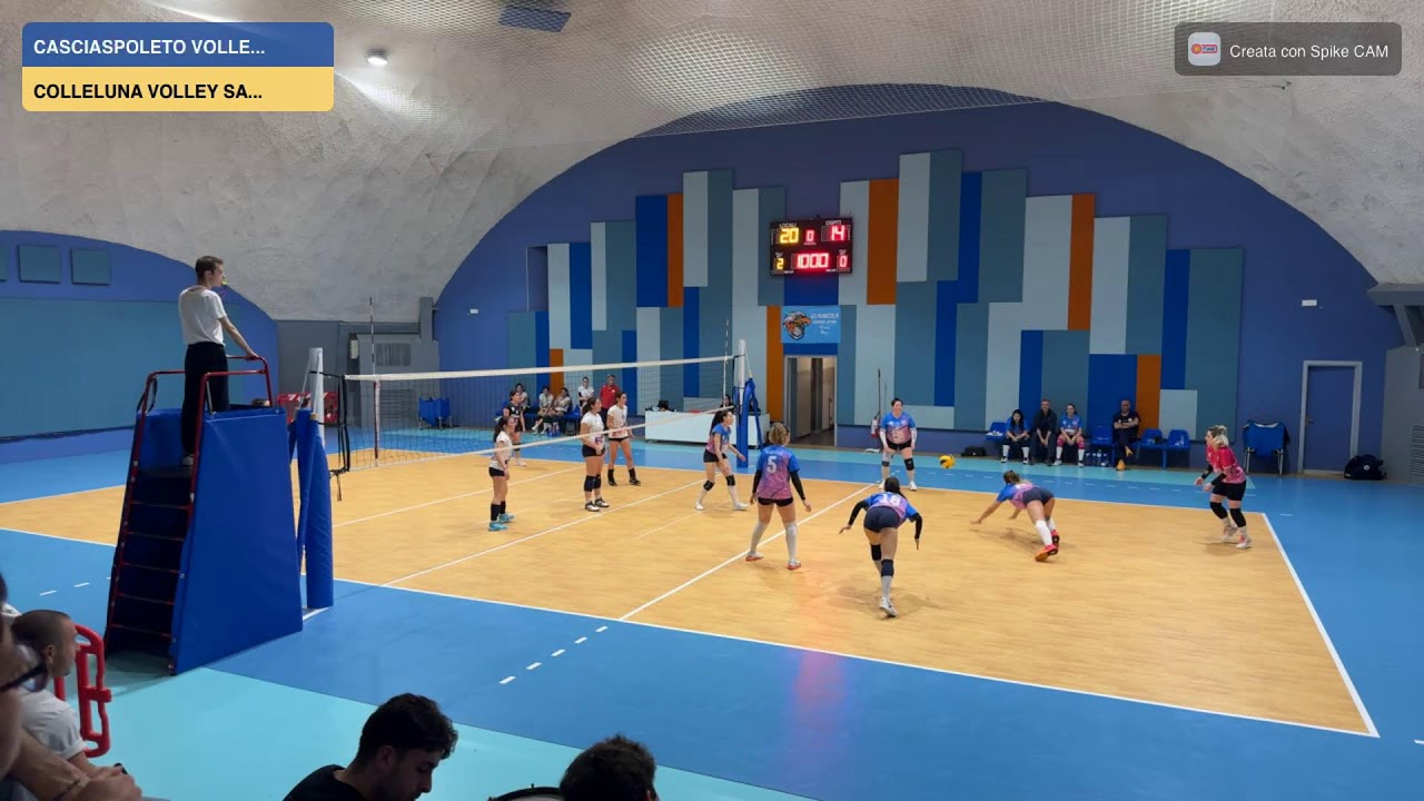 CASCIASPOLETO VOLLEY TEAM vs COLLELUNA VOLLEY SAN GEMINI | 2 Divisione Femminile Play Off Quarti A C