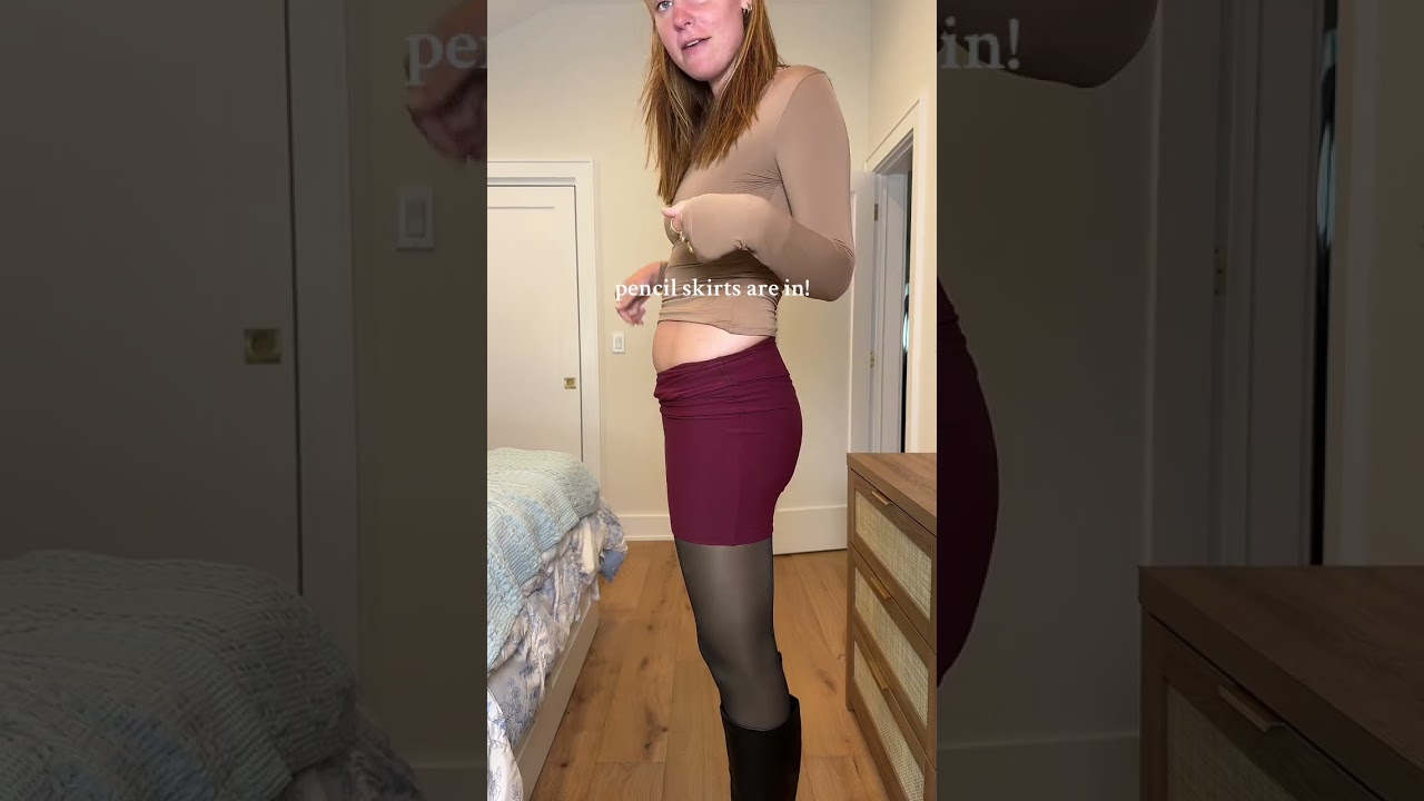 pencil skirts are soooo in rn 🤩🤩 #pencilskirts #tummycontrol #shapewear #ViralOnTikTokShop