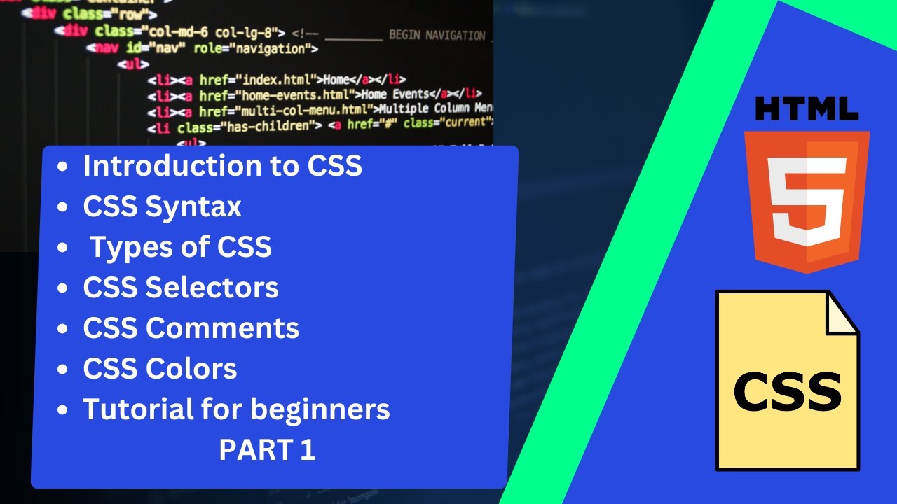 CSS Tutorial for Beginners | Introduction to CSS | CSS Syntax | Types of CSS