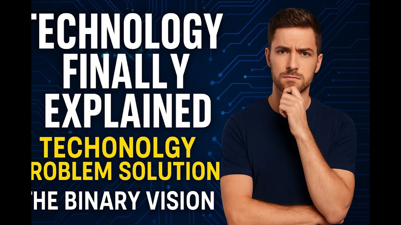 Technology Finally Explained | Technology Problem Solution | The Binary Vision