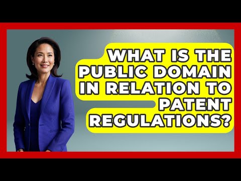 What Is The Public Domain In Relation To Patent Regulations? - Learn About Economics