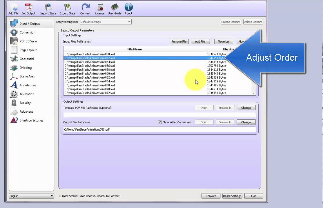Getting Started - Sequence Animation 3D PDF Creation