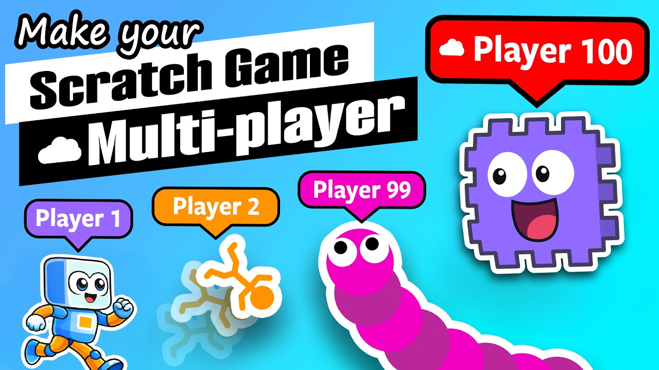 Create an Epic Multiplayer Game in Scratch 🐱 Step-by-Step Tutorial!