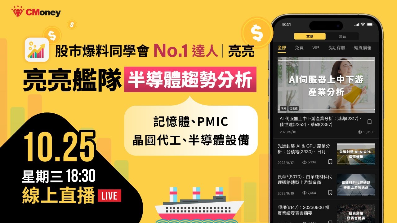 TWA00 加權指數 - 剛結束直播，大家可以看回播。 ...｜CMoney 股市爆料同學會