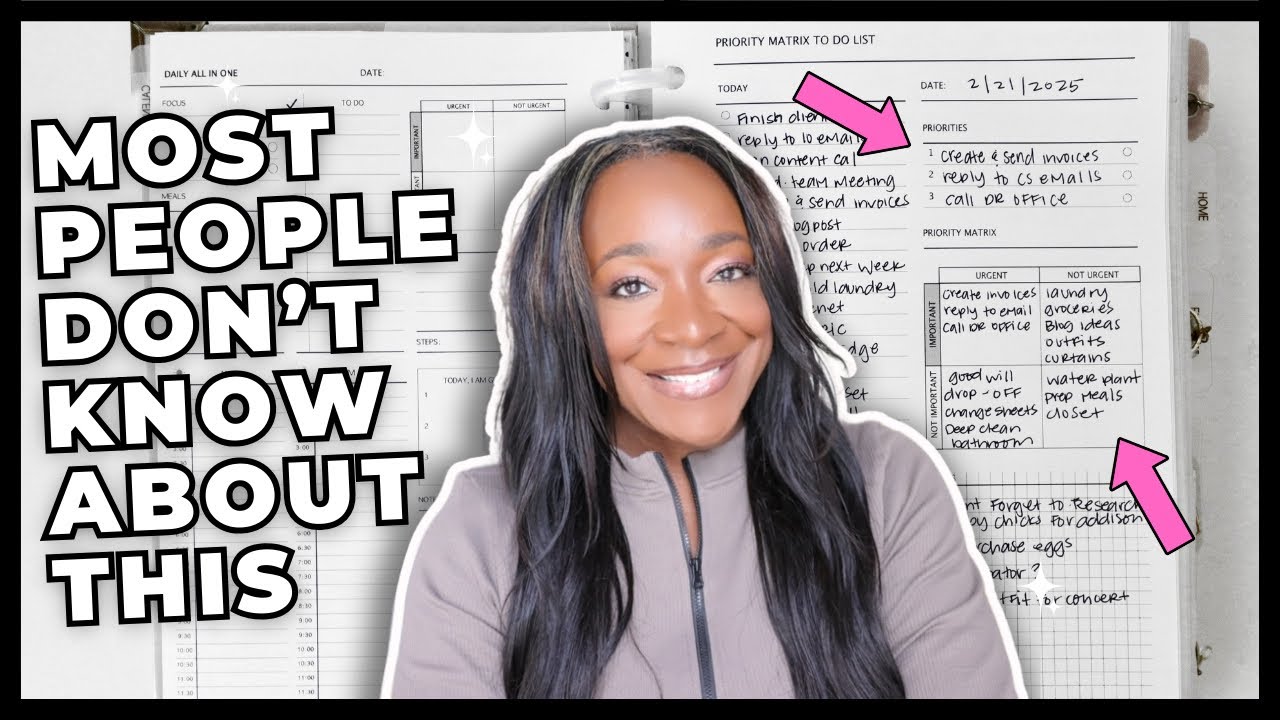 NEVER Miss a Deadline Again! The Ultimate Guide to the Priority Matrix System!