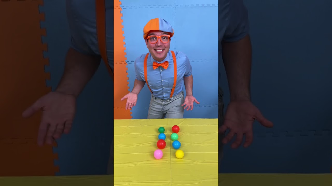 Ball Pit Ball Math #blippi #ball #ballpit