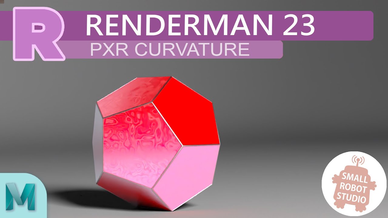 Renderman 23 Pxr Curvature Tutorial