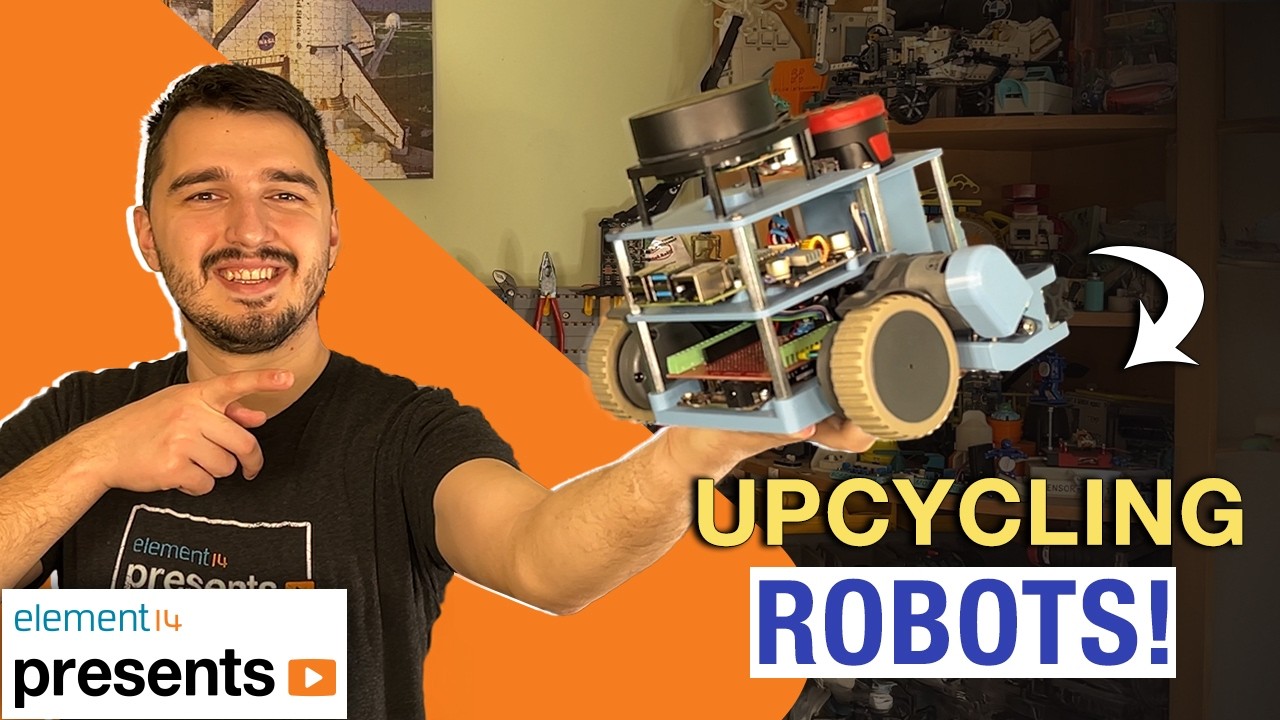 PlatypusBot - Scavenging for Robotics Parts -- Episode 671 - element14 Community