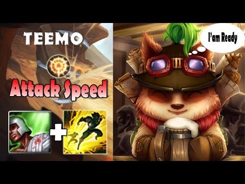 Teemo ADC || League of Legends || Gameplay || Season 8 Ver 8.6 || How Make Teemo As ADC