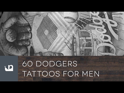 60 Dodgers Tattoos For Men