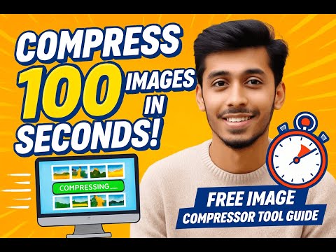 Compress 100 Images in Seconds! | Free Image Compressor Tool Guide.