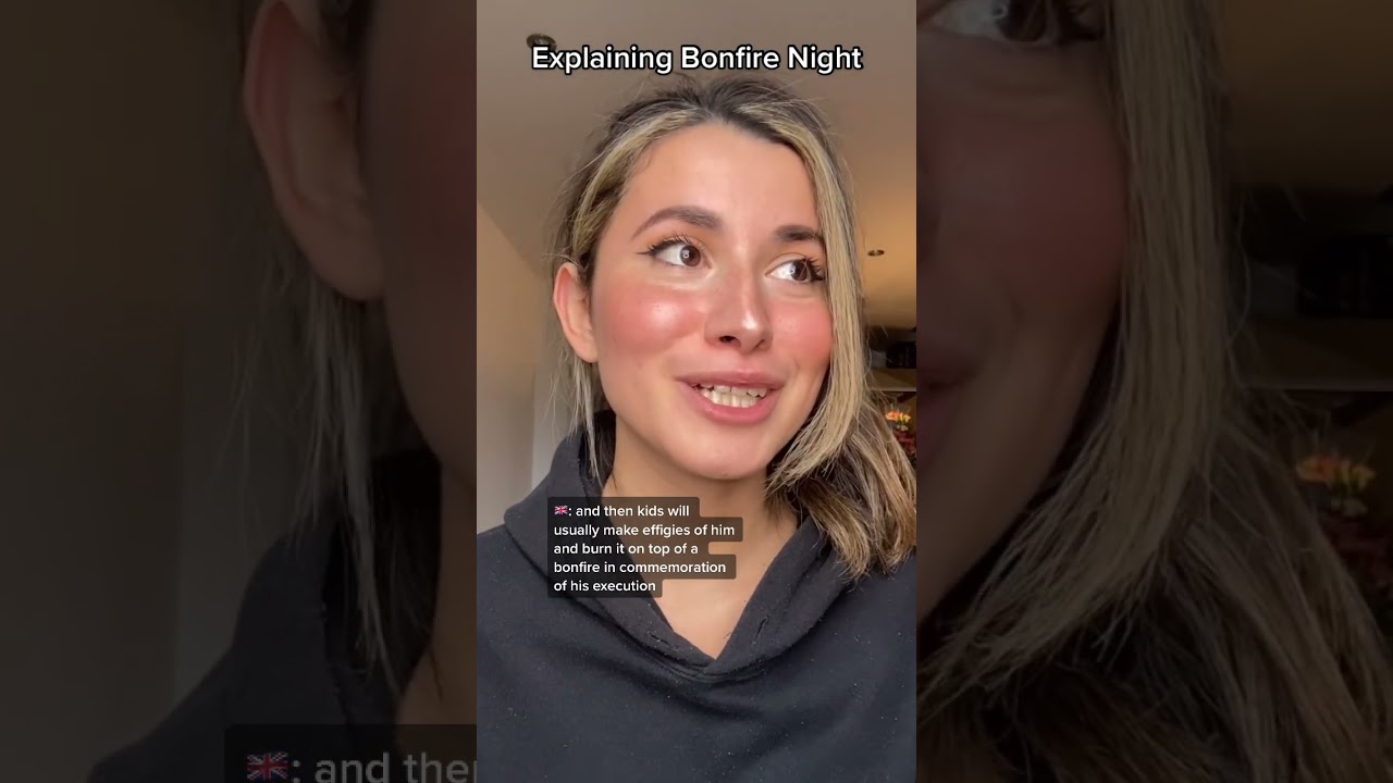 Explaining what Bonfire Night is, what could possibly go wrong 😁😂  #travelguide #touristguide