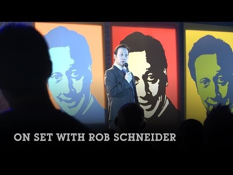 On Set With Rob Schneider's New Comedy Series "Real Rob"