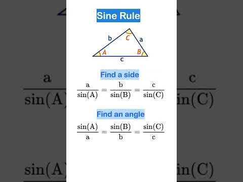 Sine rule|math trick