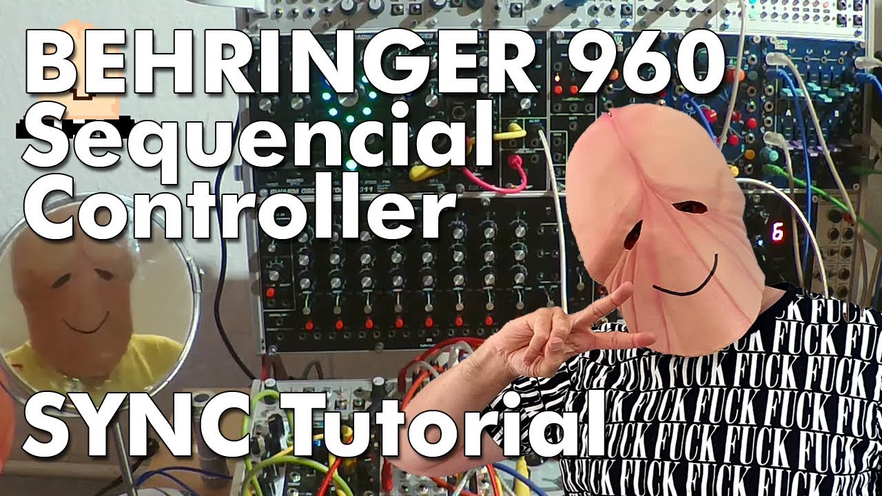 How to sync Behringer 960 sequential controller Tutorial with eurorack modules system55