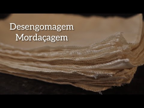 Aula 1 - Como preparar um tecido para tingimento natural (desengomagem e fixador)