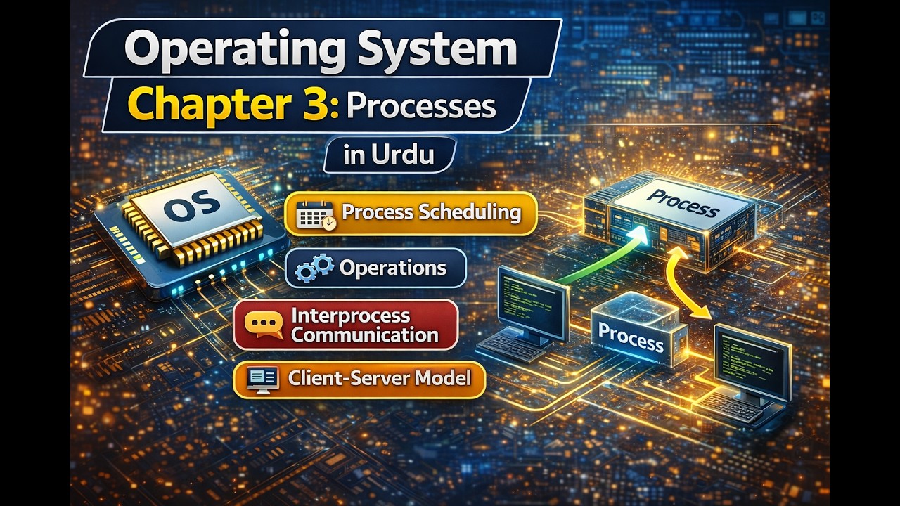 Operating System Chapter 3 | Processes, Scheduling & IPC Explained