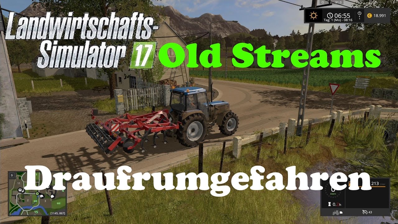 Old Streams Map v 1.0.1 - FS 17