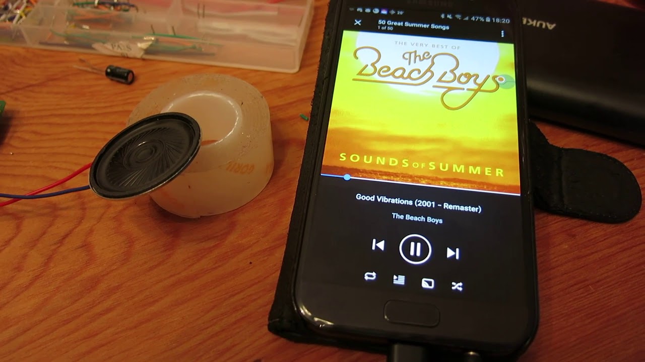 Week 7 (and a half?) Video Mini-Update - Audio Amp & Power Supply For ...