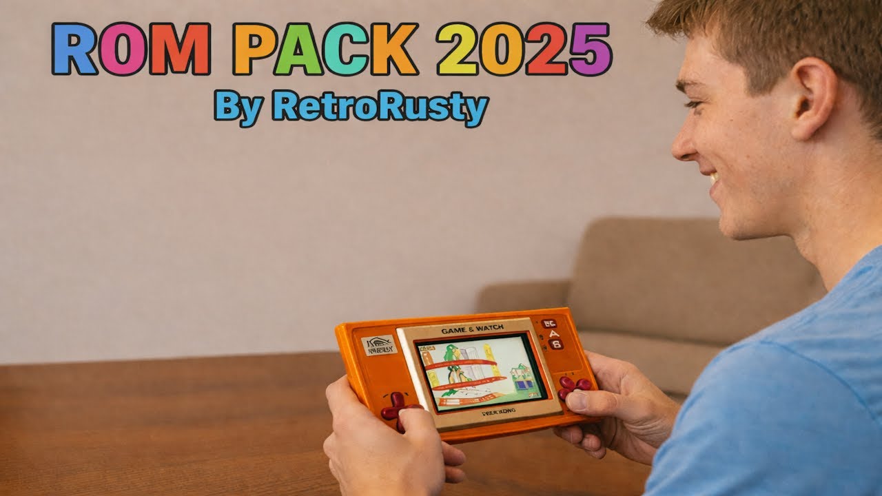 Nintendo Game & Watch Rom Pack 2025 (51 Games + Art) - Retrobat