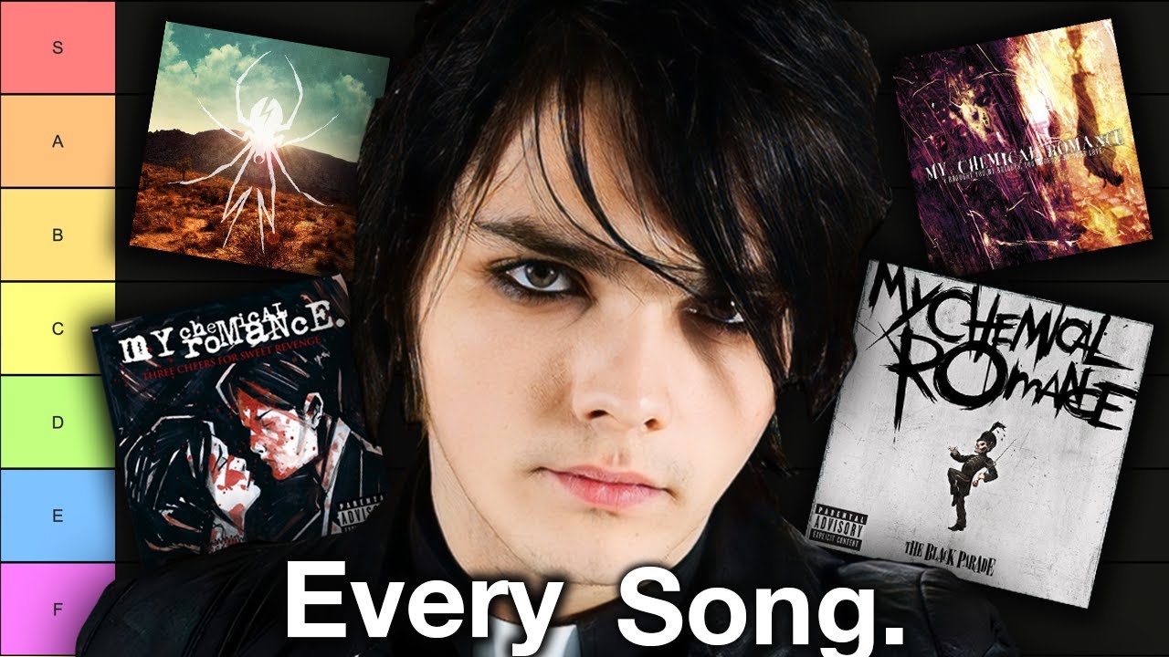 My Chemical Romance EVERY Song Tier List