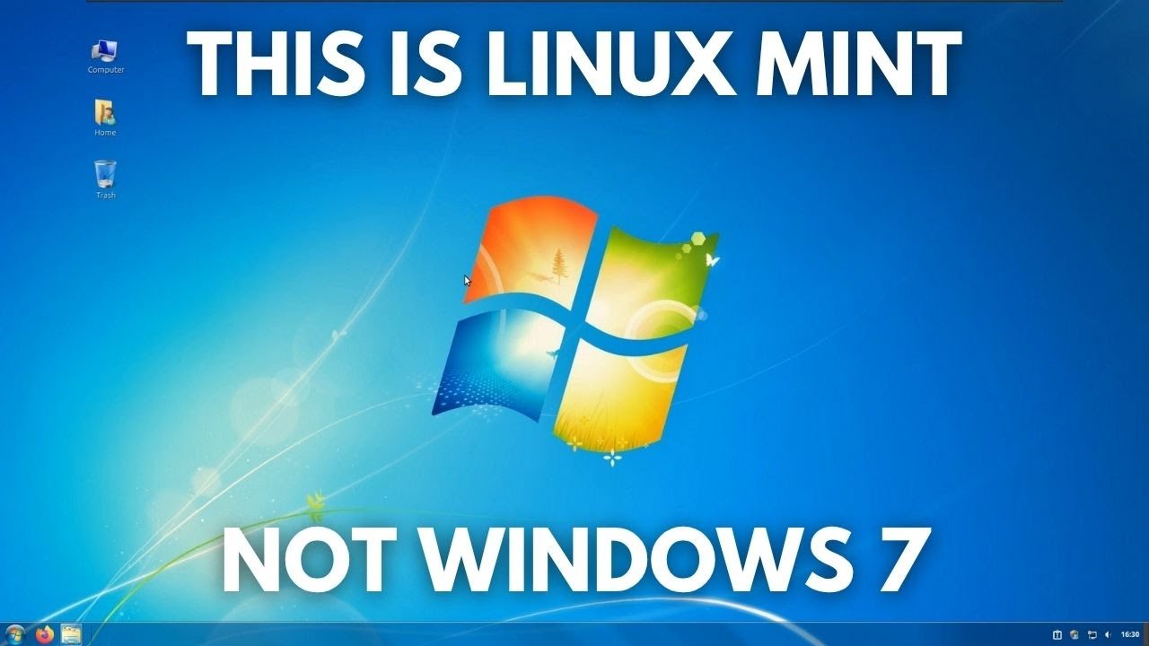 Making Linux Mint look like Windows 7 because why not