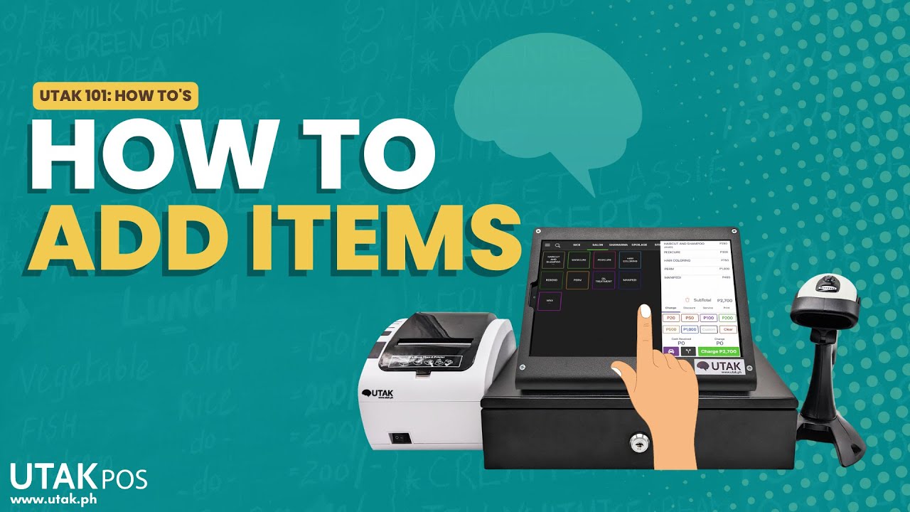 ⚙️ How to Add Items