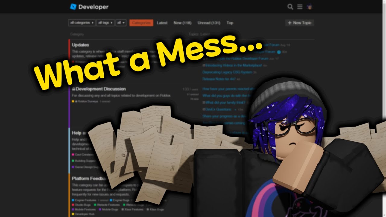 The Roblox Developer Forums has a Problem...