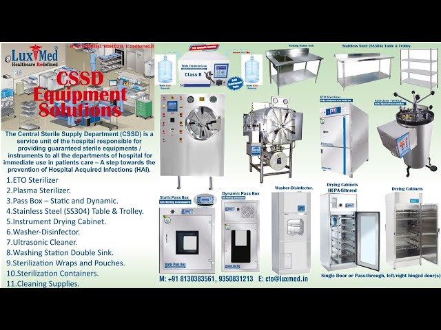 Turnkey Projects - Company Hospitals CSSD Turnkey Project Trader - Retailer from New Delhi