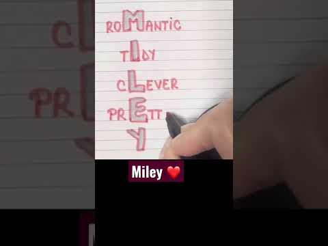 Meaning of the name MILEY #meaning #name #miley