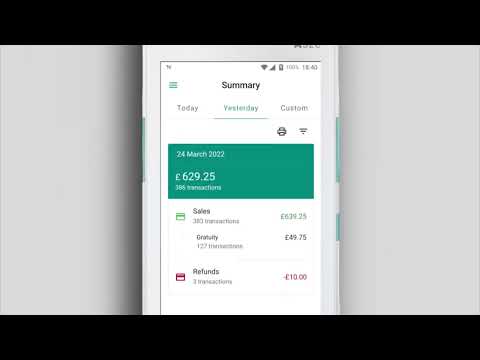 How to run an end of day summary report
