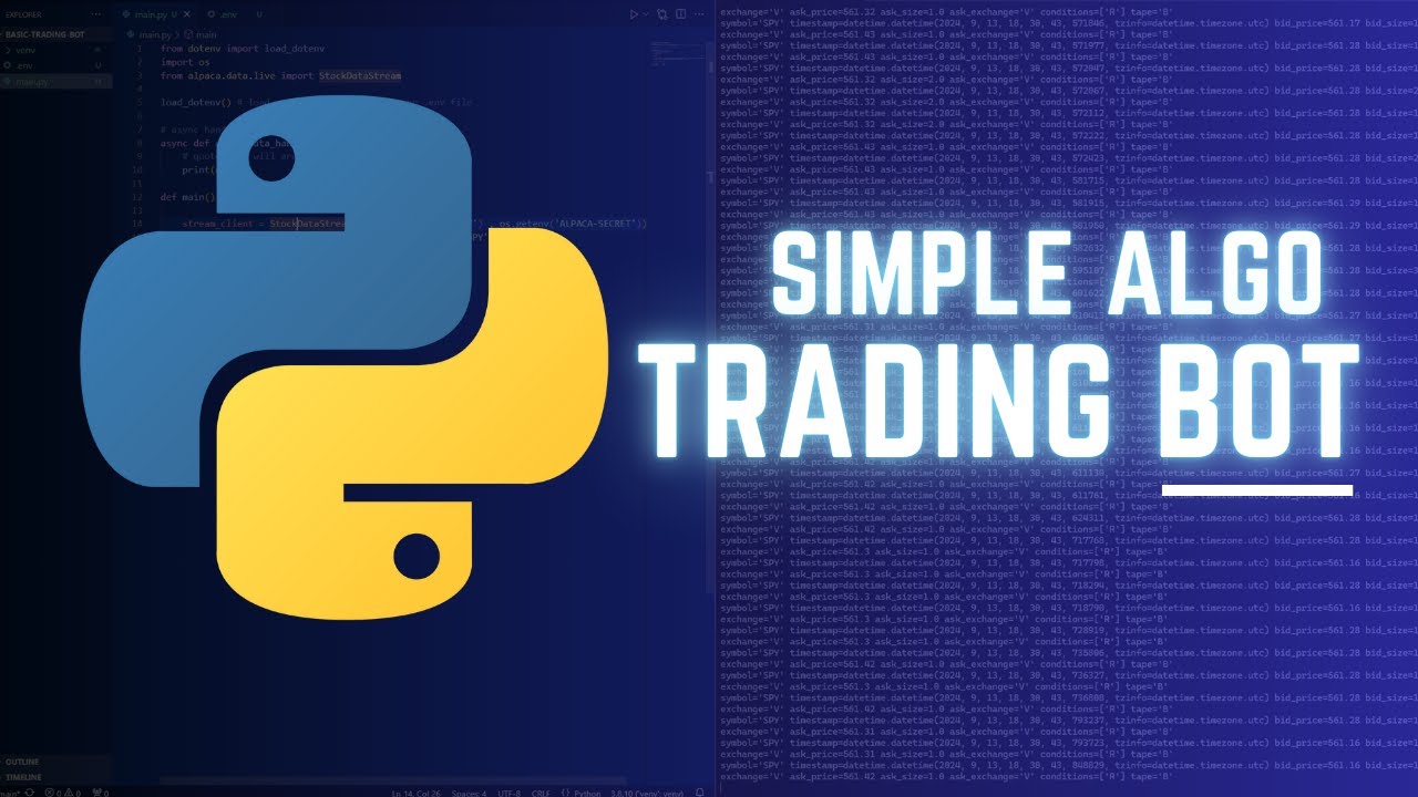 Building A Simple Python Algo Trading Bot
