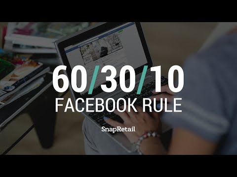 Facebook 60/30/10 Rule