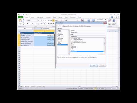 Microsoft Excel Custom Date Formats - Wise Owl