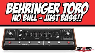 Behringer TORO Analog Bass Synthesizer - What To Know & Where To Buy ...