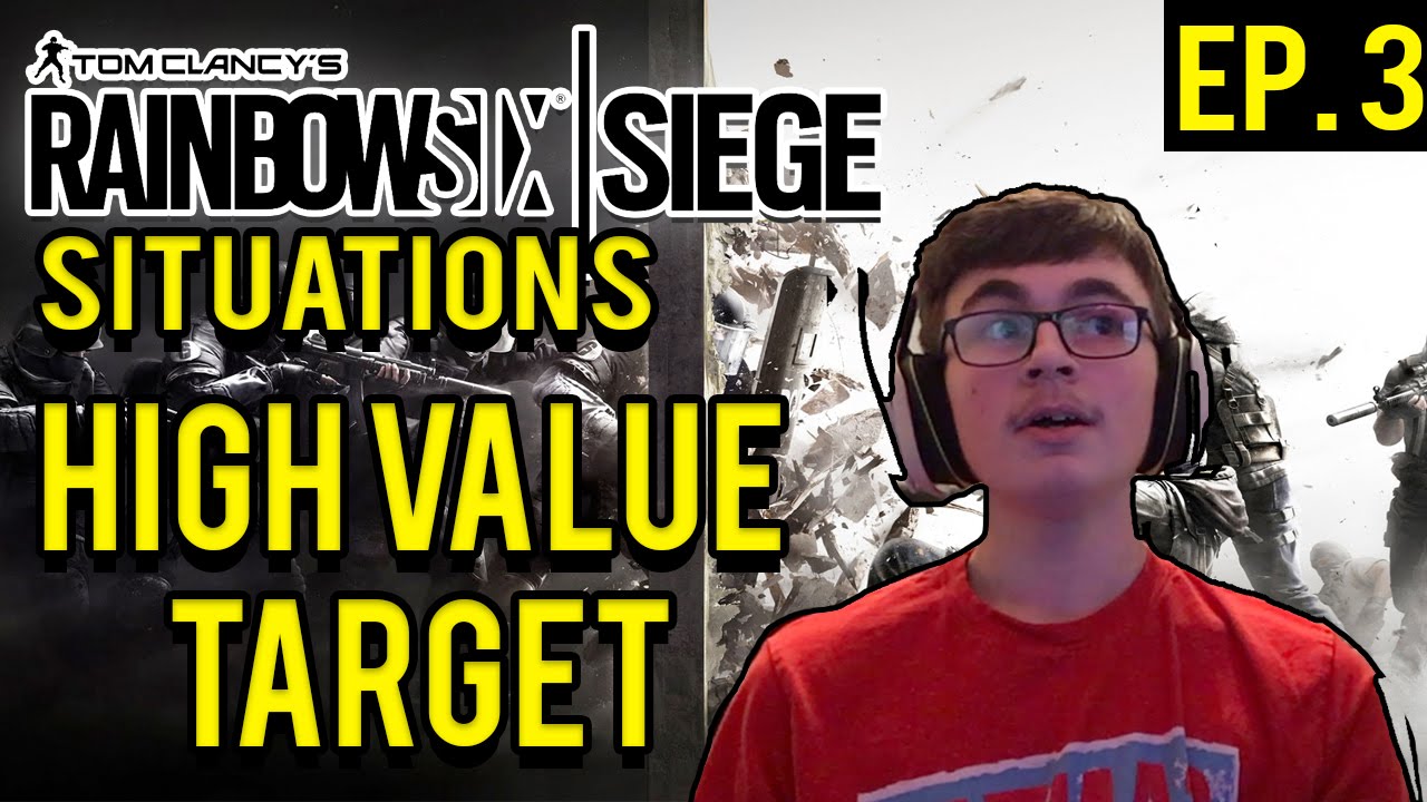 Tom Clancy's Rainbow Six Siege - 100% Completion With Three Stars - Ep. 3 High Value Target