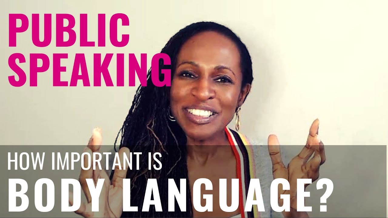 Public Speaking - How important is BODY LANGUAGE - Shola Kaye