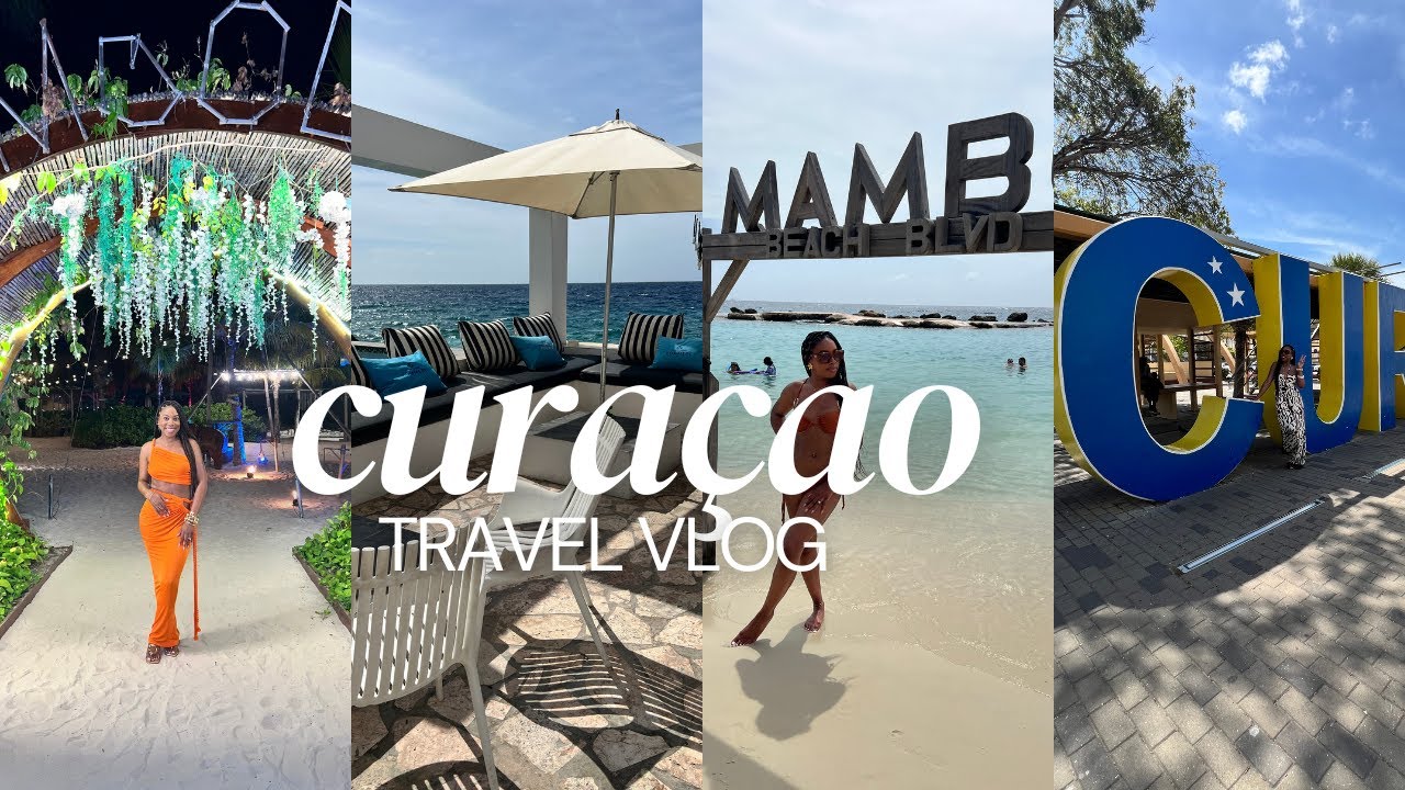 Curacao Travel Vlog | Mambo Beach, Sunset Cruise, Cascada & More | Things To Do