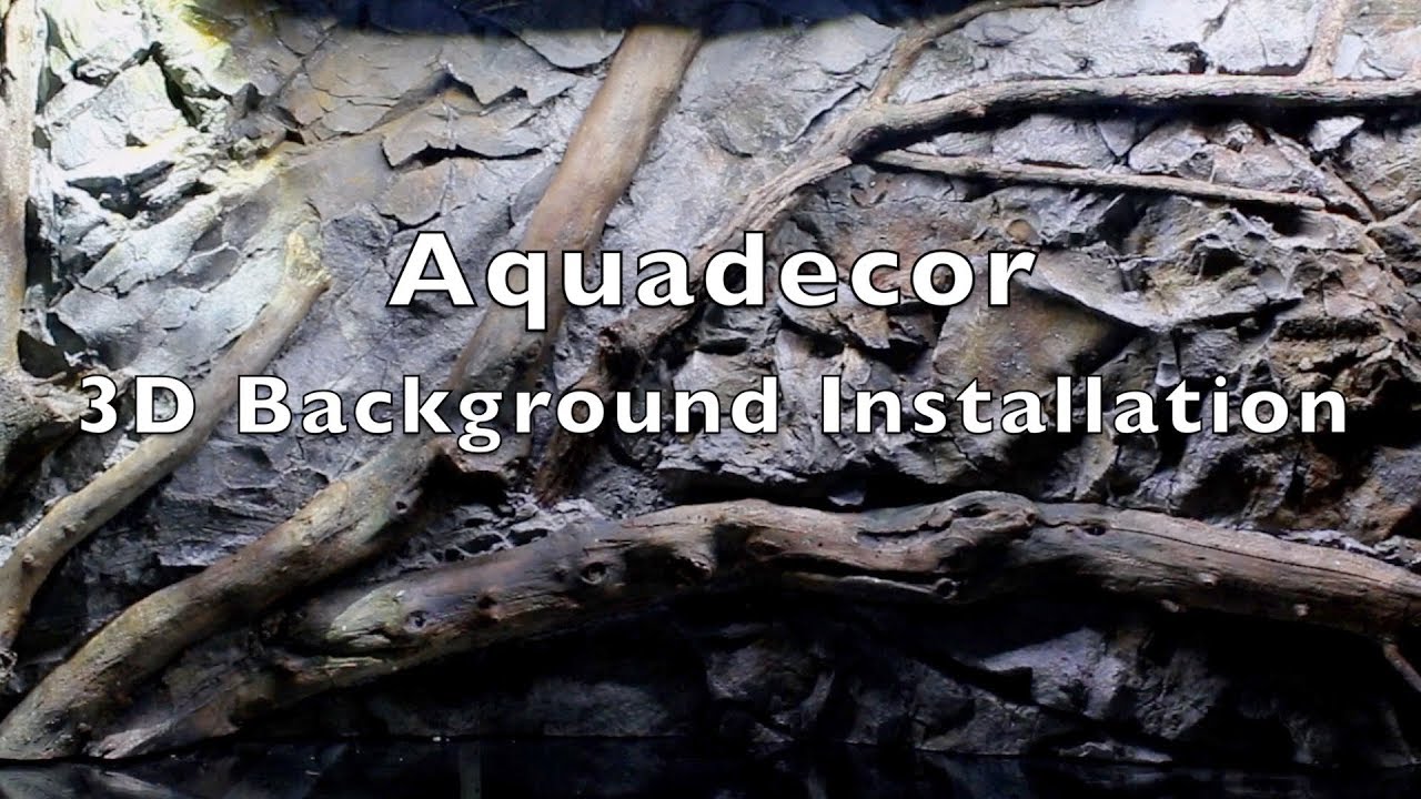 Aquadecor 3D Background Install