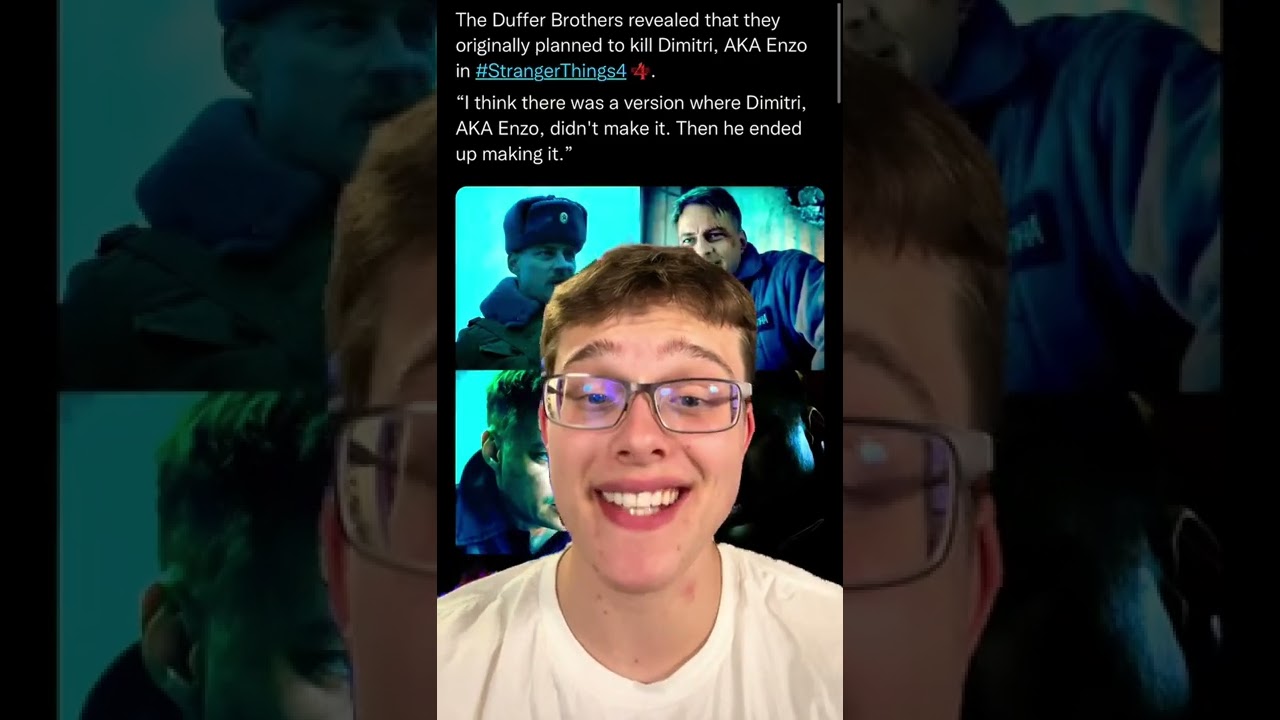 THE DUFFER BROTHERS ALMOST KILLED OFF ENZO…