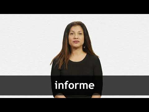 English Translation of “INFORME” | Collins Spanish-English Dictionary