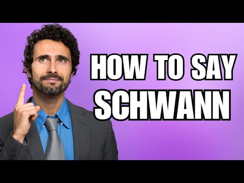 How To Pronounce Schwann (Correctly)
