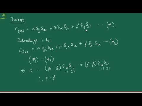 Material Behaviour – 5: Linear, Elastic, Isotropic Behaviour