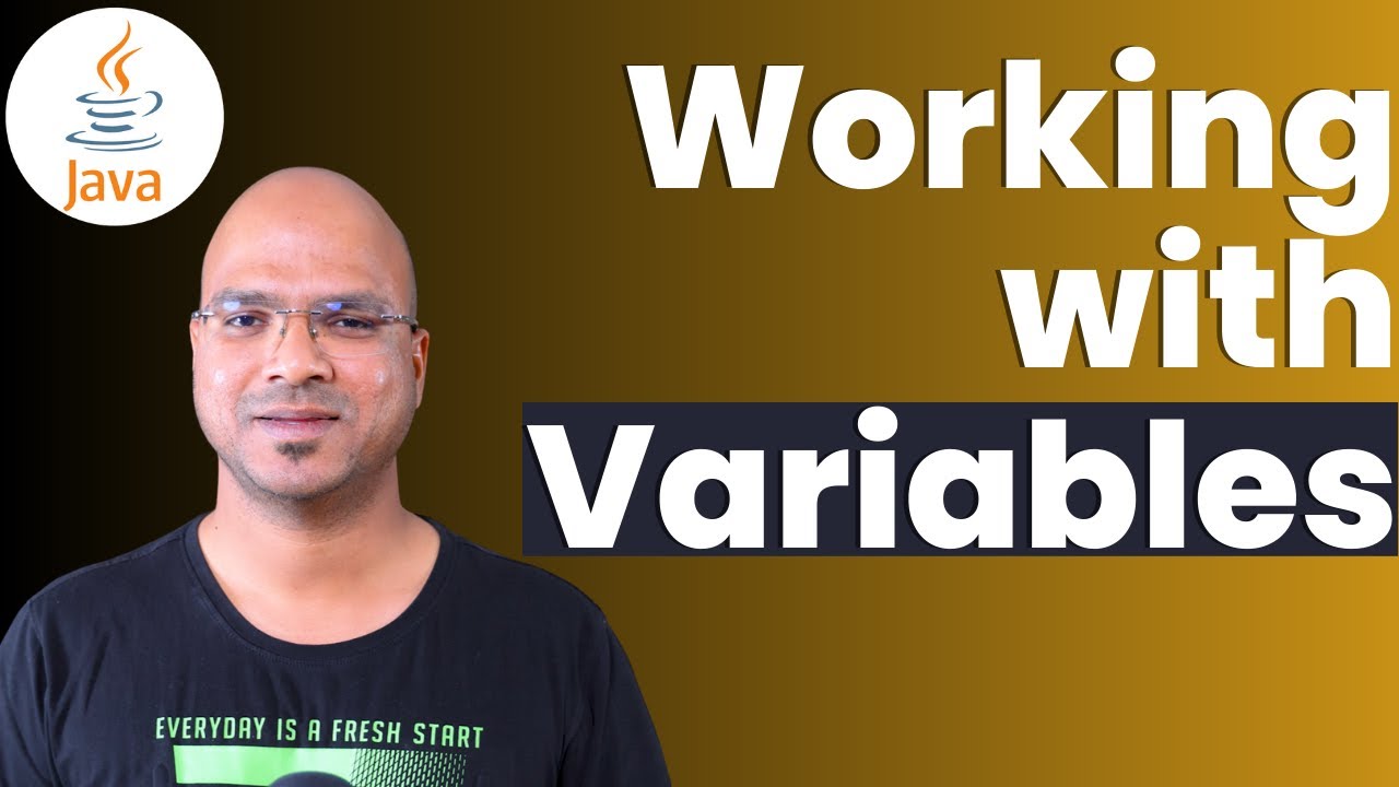 #2.2 Java Tutorial |  Working with Variables