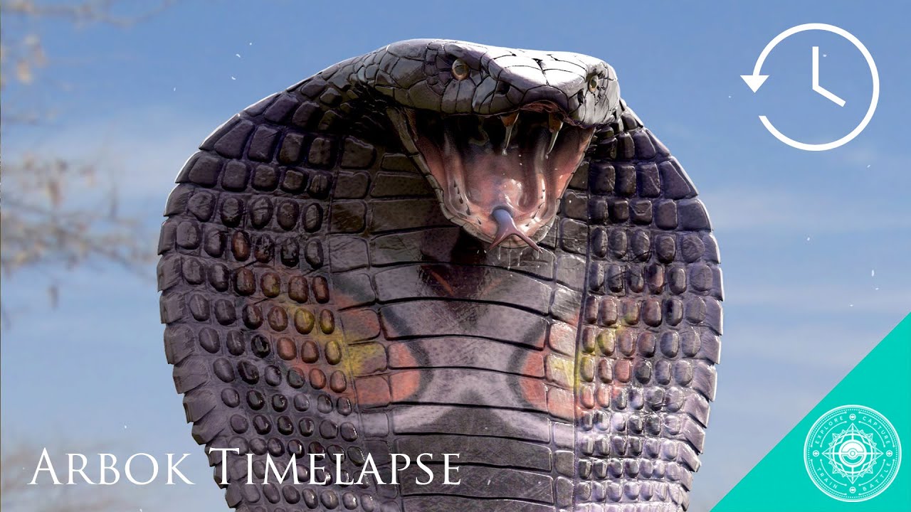 Pokemon Zoology: Arbok Timelapse