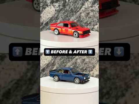 HOW TO CUSTOMIZE HOTWHEELS FORD ESCORT RS2000 #hotwheels #tutorial #diy #cars #ford #howto #custom
