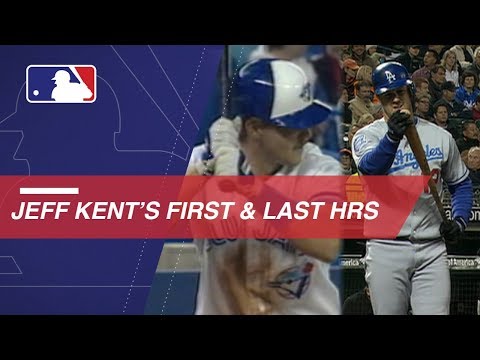 A look at Jeff Kent's first and last MLB home runs