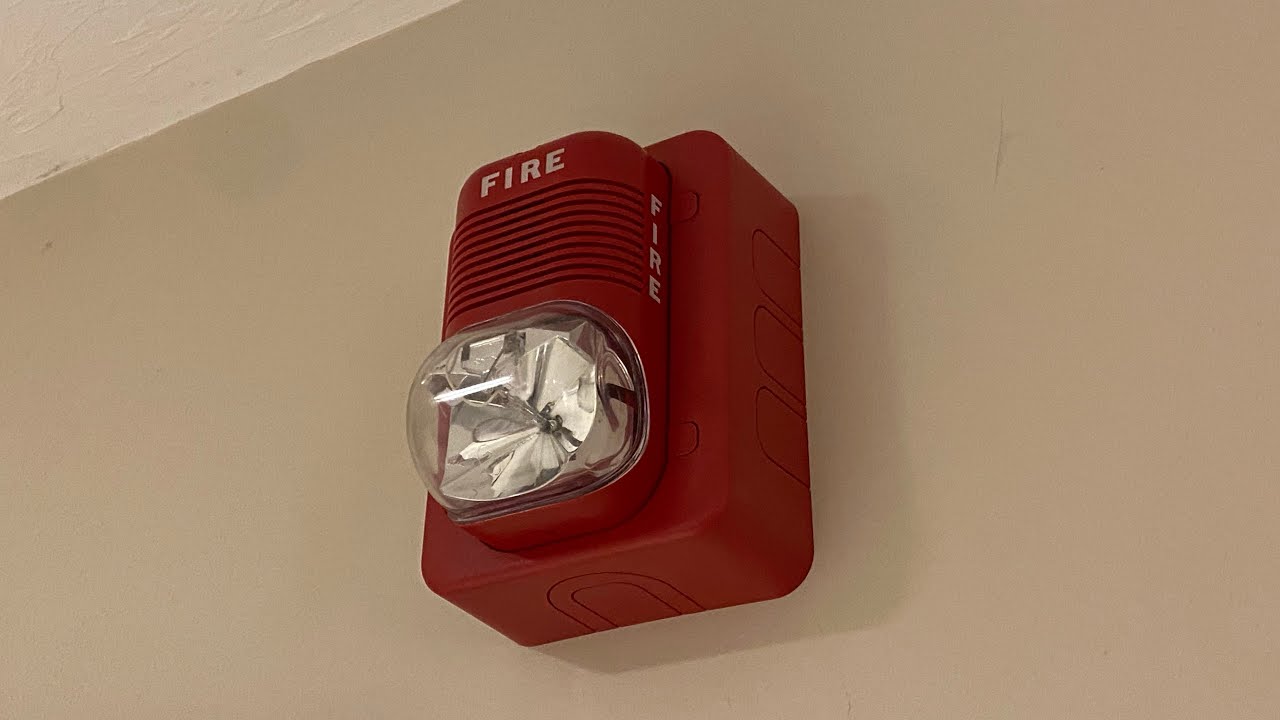 Basement Fire System Test 23 | System Sensor “Classic” SpectrAlerts